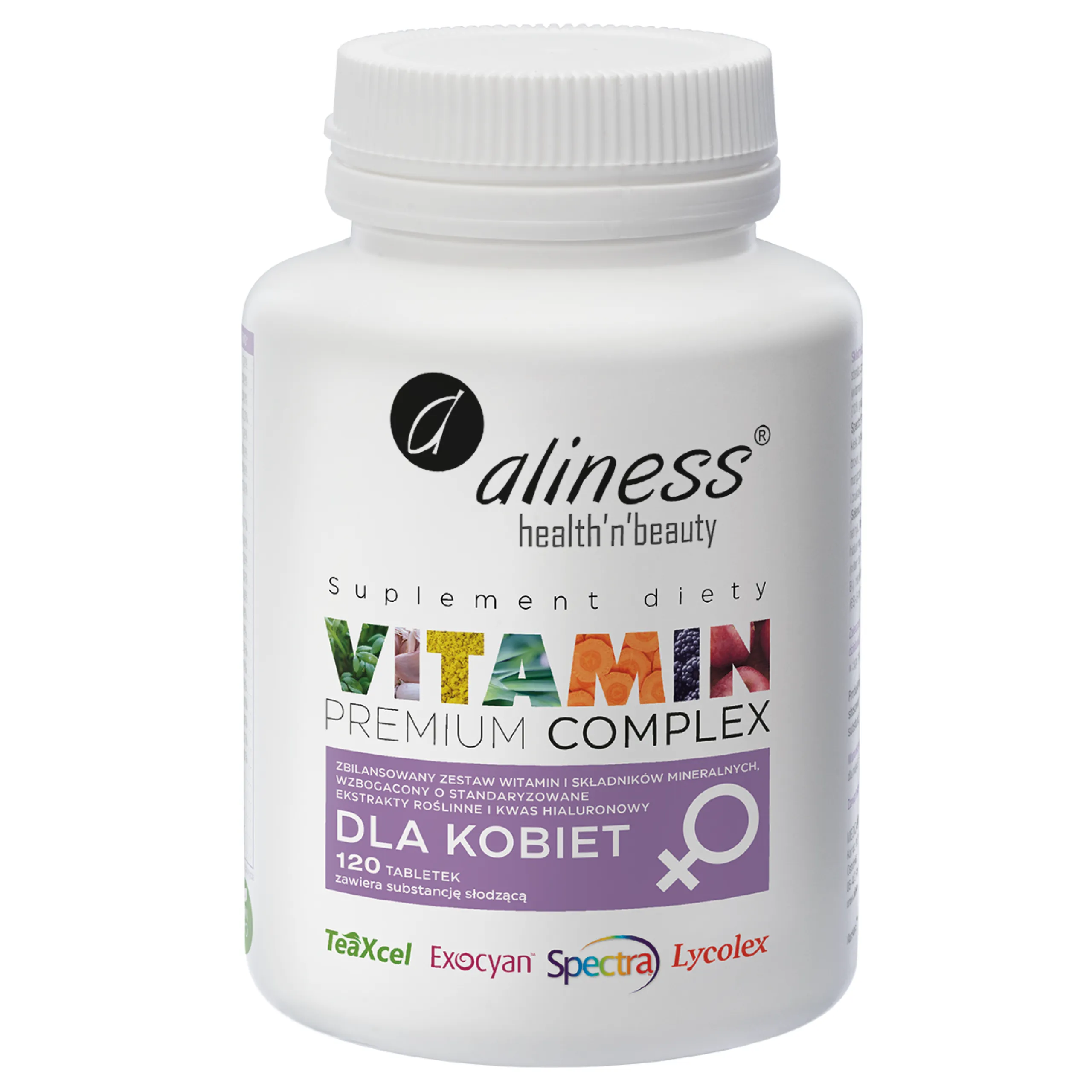 Premium Vitamin Complex dla kobiet 120 tabletek Vege - Green Pharm