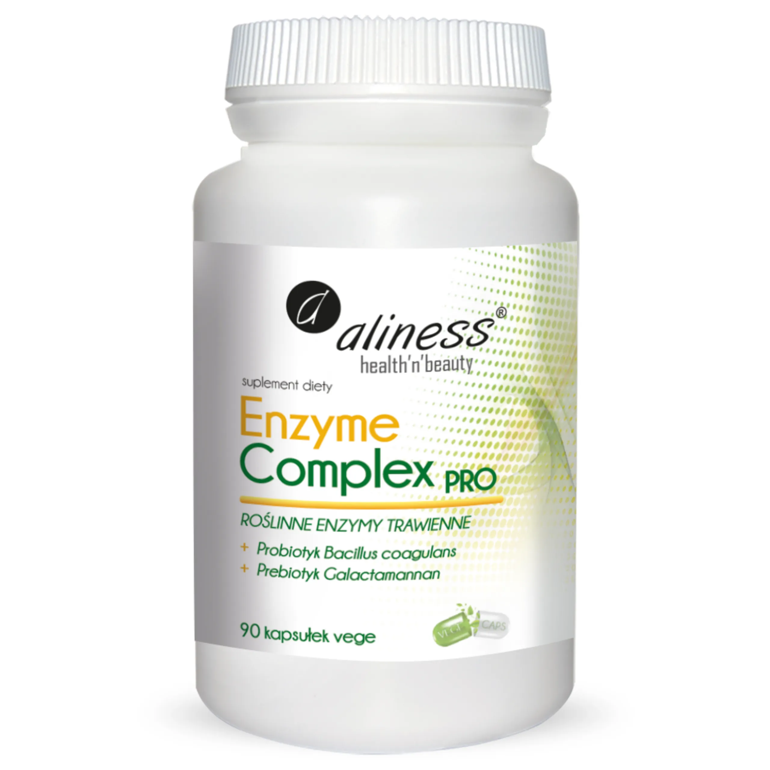 Enzyme Complex PRO 90 kapsułek VEGE - Green Pharm